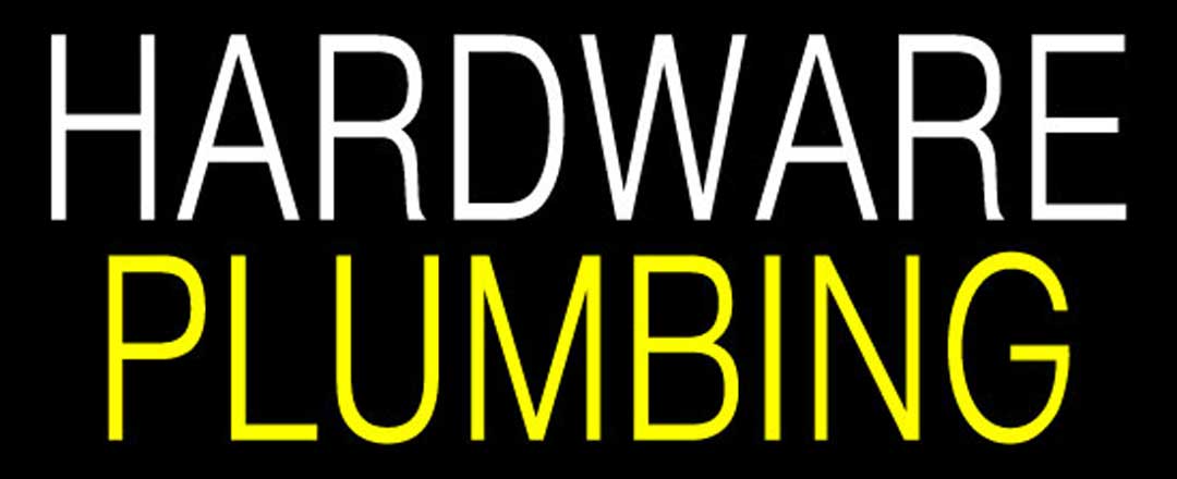 Hardware/Plumbing Neon Sign