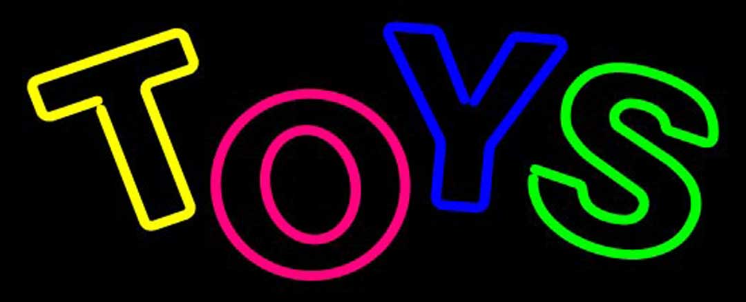 "Toys" Neon Sign