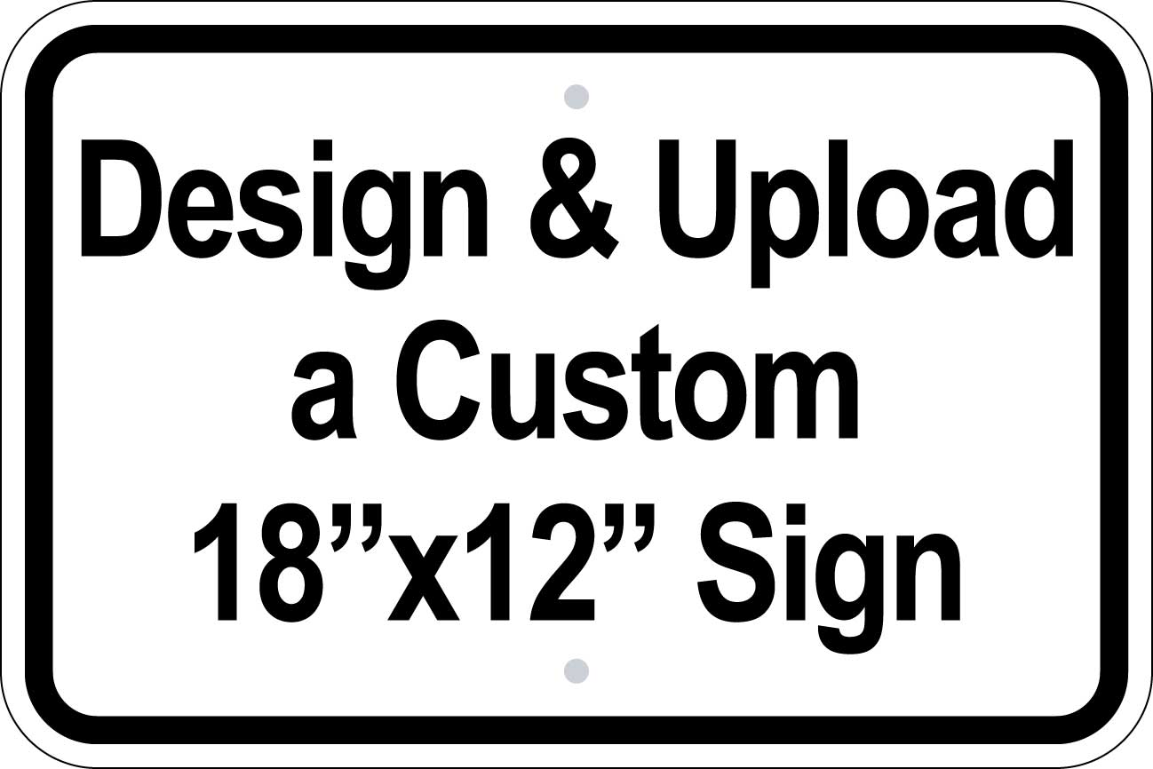 080" Thick Custom Aluminum Sign. EG-Reflective. UV protected.