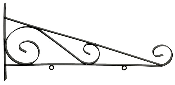 24" Scroll Bracket & Optional Accessories