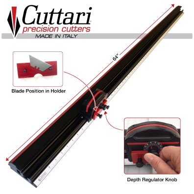 64" Cuttari Cutter (Complete Kit with Trolly)