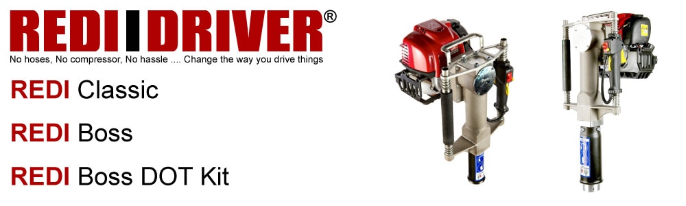 Gas Powered Sign Post Drivers