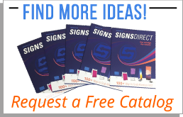 SignsDirect | Supplier of Sidewalk Sign Stands, A-Frame Sign holders ...