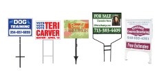Curb Signs and A-Frame Signs for Outdoor use Signs Direct