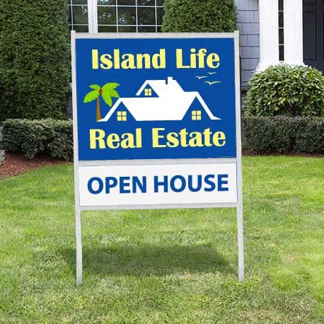 Heavy Duty Real Estate Sign Frames from Signs Direct