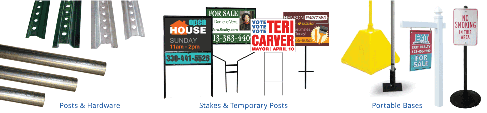 Sign Posts & Post Specific Hardware