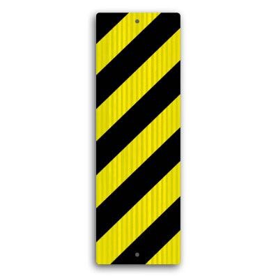 H.I. Reflective Right Hazard Marker Signs | SignsDirect.com