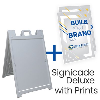 The Signicade and Signicade Deluxe are A-frame sign stands by ...