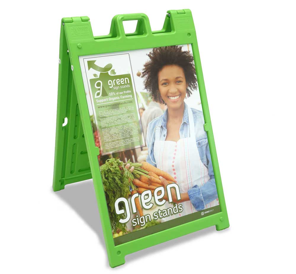 TWO custom 4mm corrugated plastic signs that are compatible with the ...