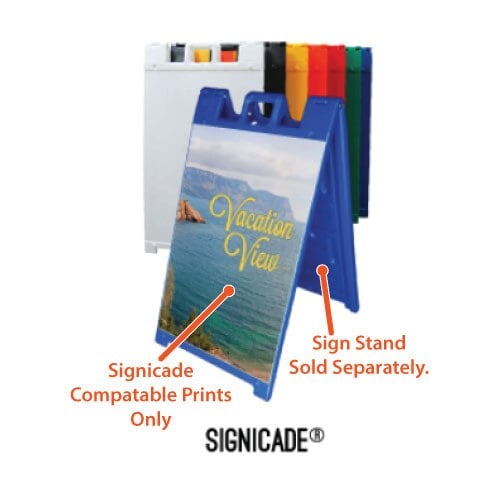 Set of two 4mm custom printed corrugated plastic Signs. These work ...